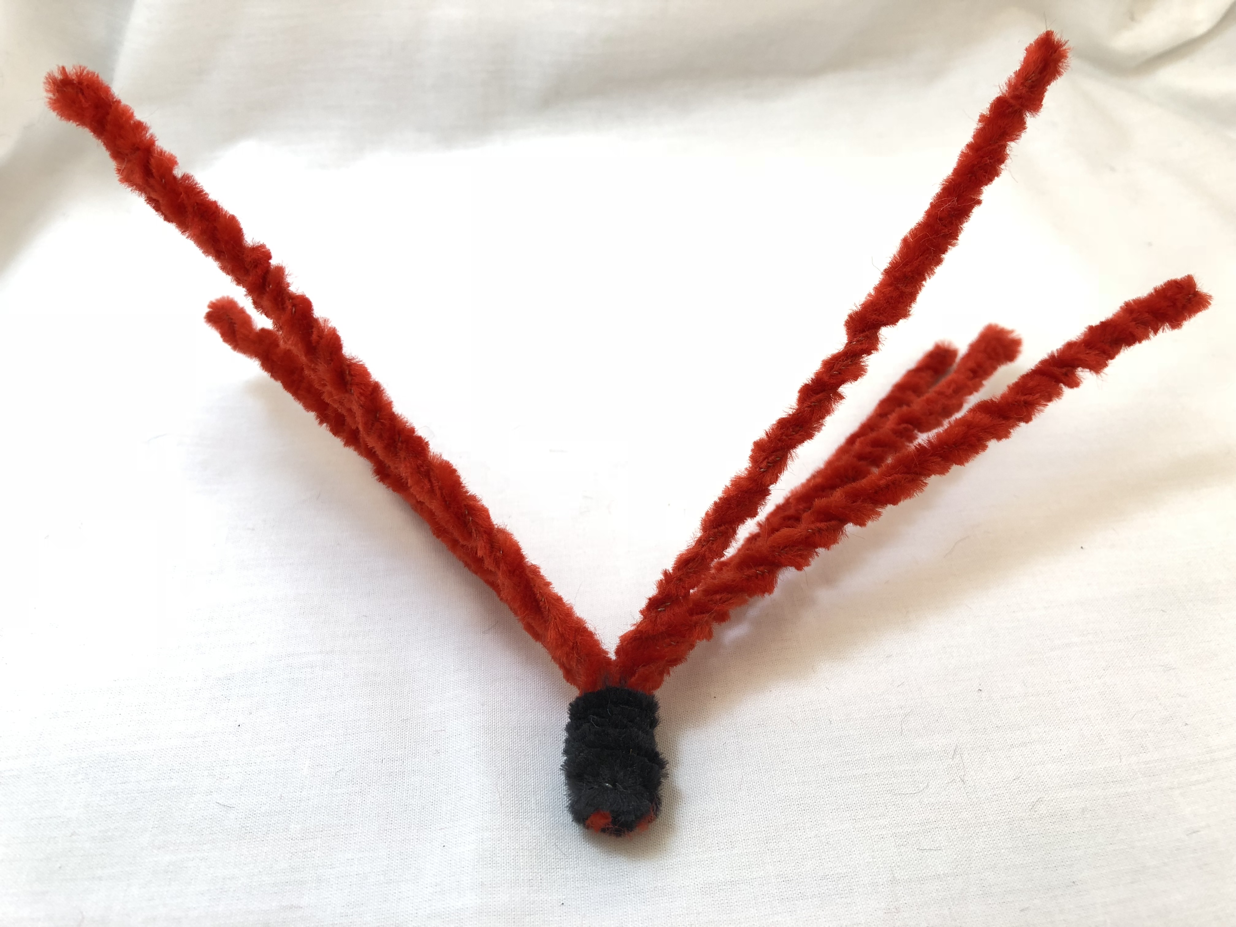 Very Easy Pipe Cleaner Spider – 20 minute beginner project for kids ...