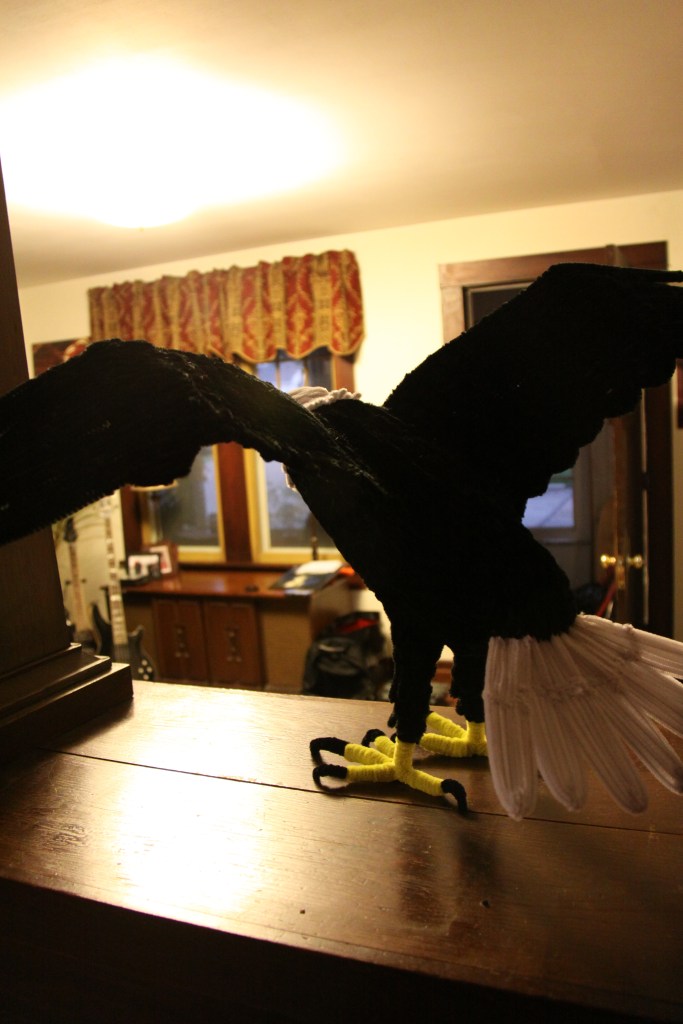 pipe cleaner chenille stem eagle – Pipe Cleaner Animals