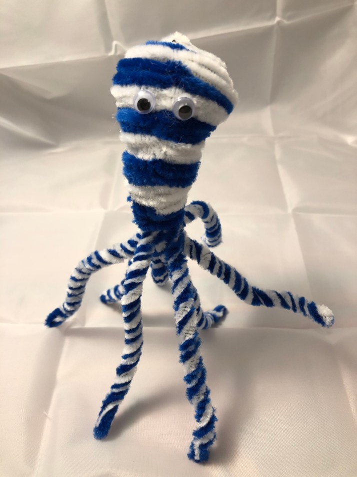 Pipe Cleaner Octopus in 10 Steps With Pictures – Easy Step By Step 1 ...