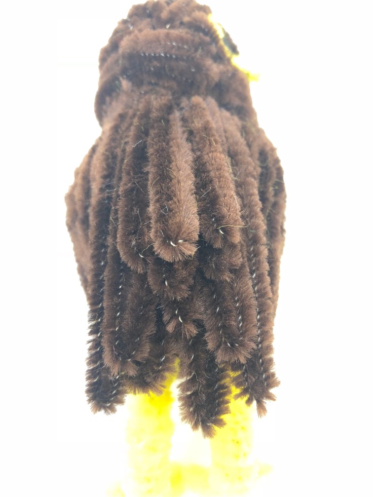 pipe cleaner owl tailfeathers – Pipe Cleaner Animals