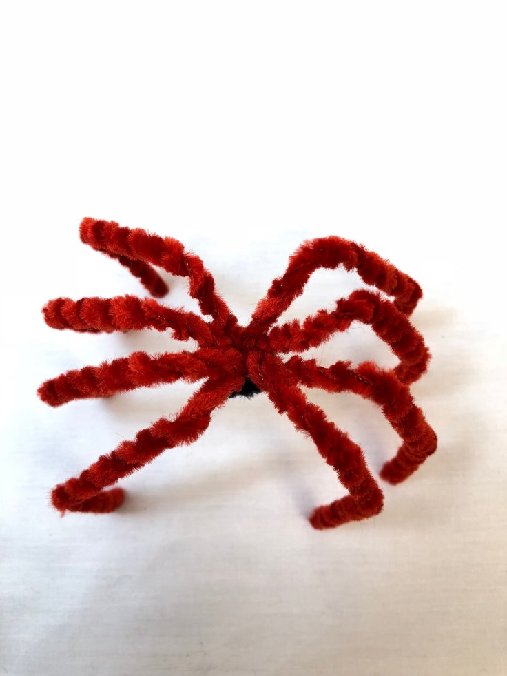 Very Easy Pipe Cleaner Spider – 20 minute beginner project for kids ...