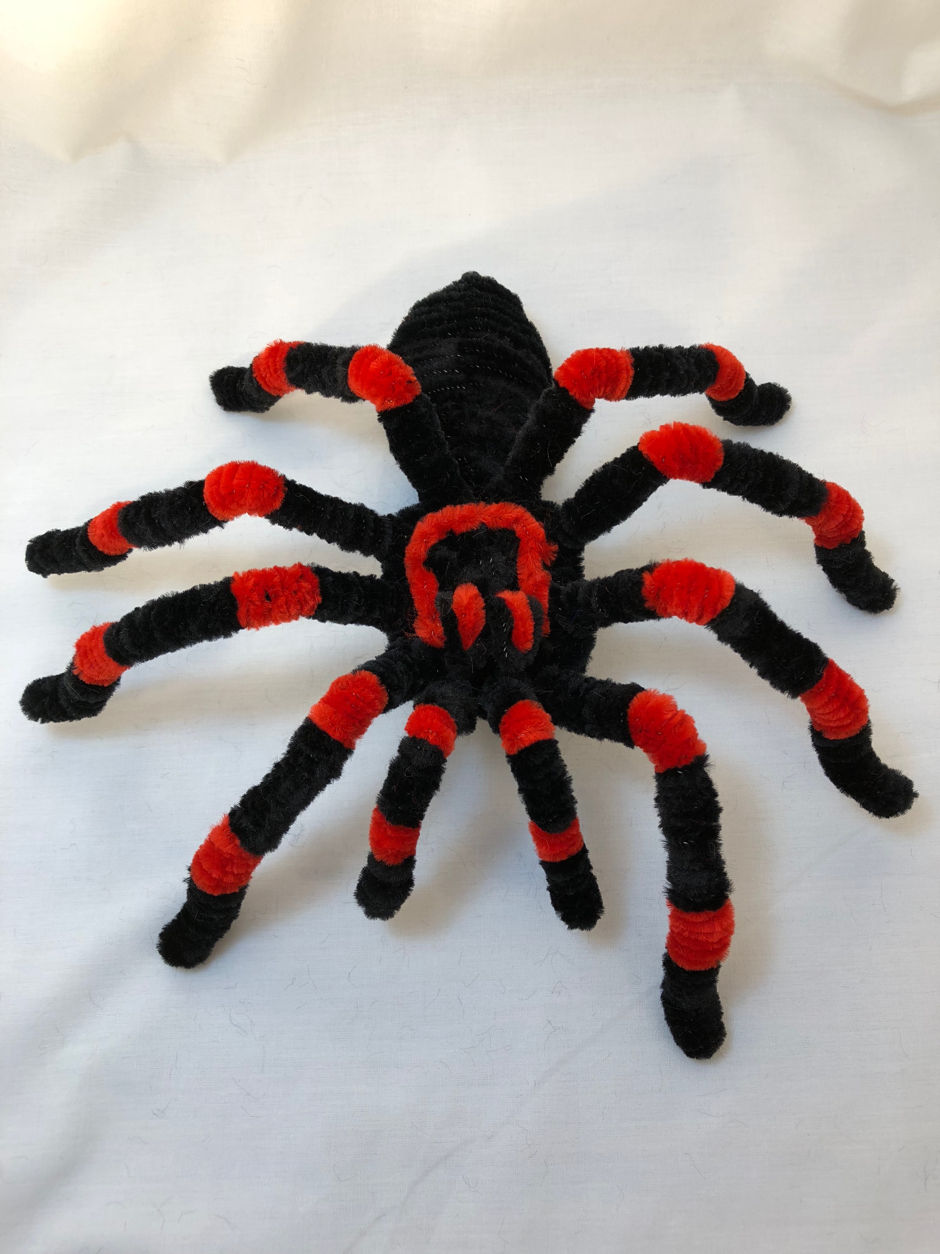 pipe cleaner tarantula 4 – Pipe Cleaner Animals