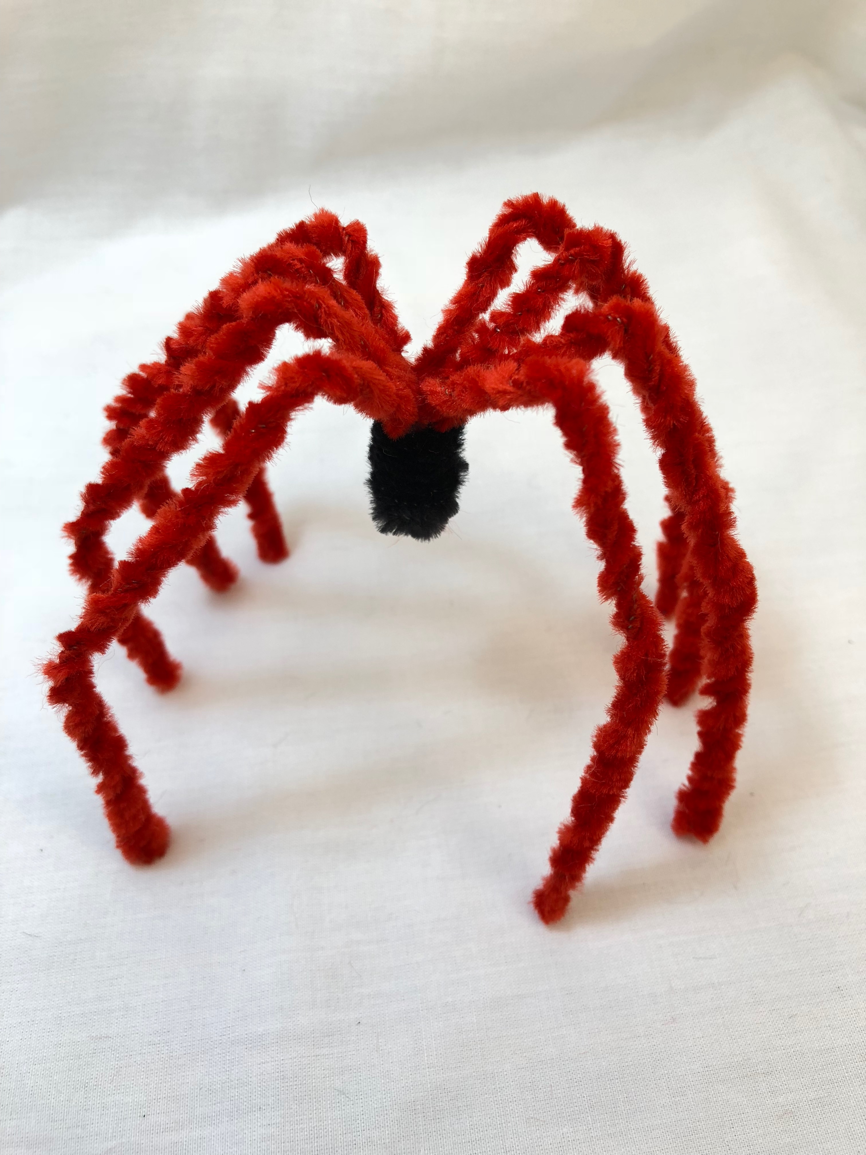 Very Easy Pipe Cleaner Spider – 20 minute beginner project for kids ...
