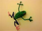 Easy pipe cleaner frog (great project for kids) – Pipe Cleaner Animals