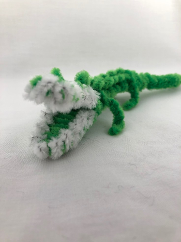 pipe cleaner alligator crocodile 12 – Pipe Cleaner Animals