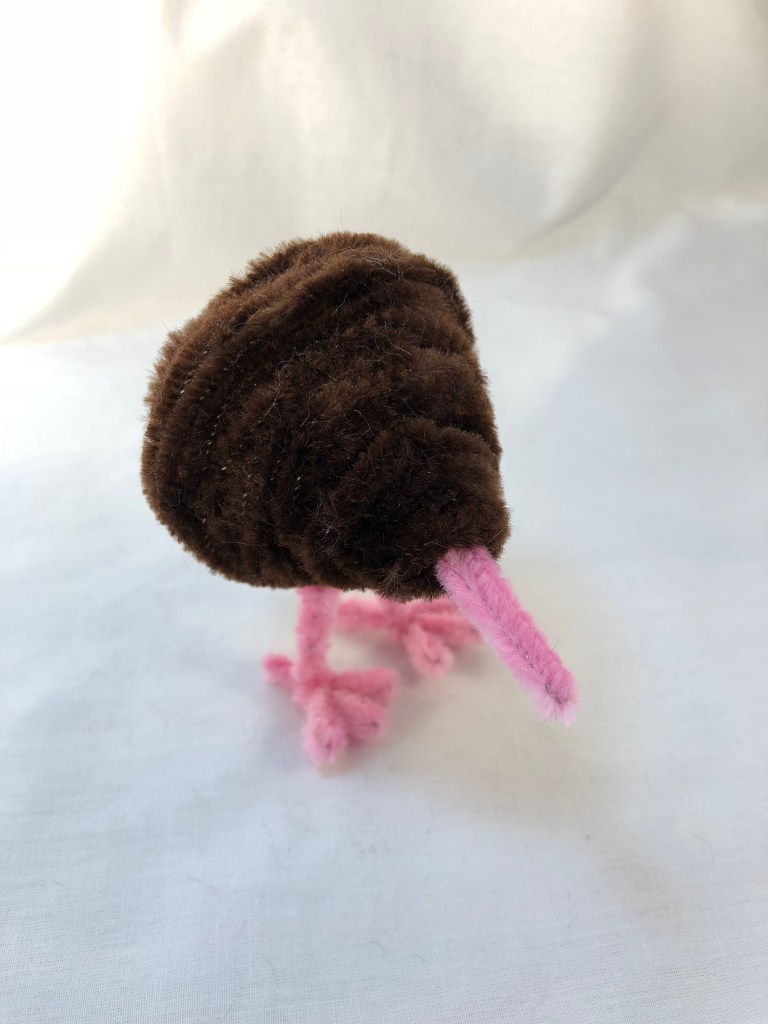 Pipe Cleaner kiwi bird – Easy step by step instructions with pictures ...